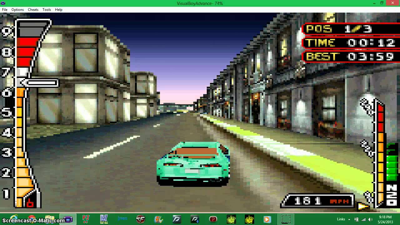 Need For Speed Underground 2 GBA Gameplay Part 16: Starting Level 2 ...