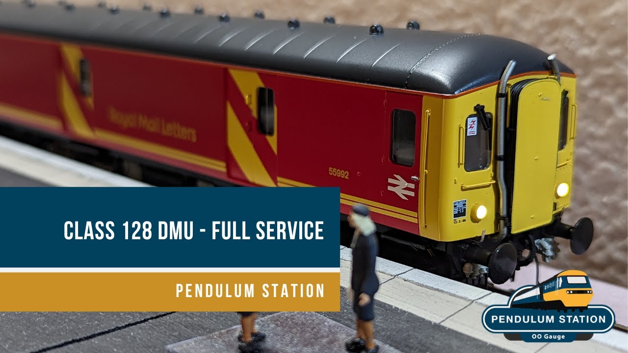Heljan Class 128 Parcels DMU - Shell Removal, Service, Lubrication and ...