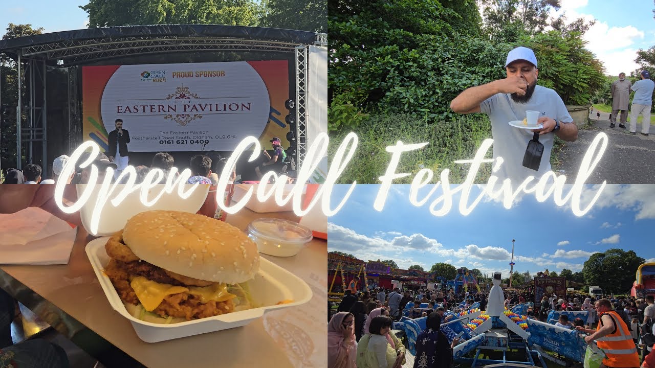 Open Call Festival in Oldham 2024 | Eid Festival | Punjabi Vlog - YouTube