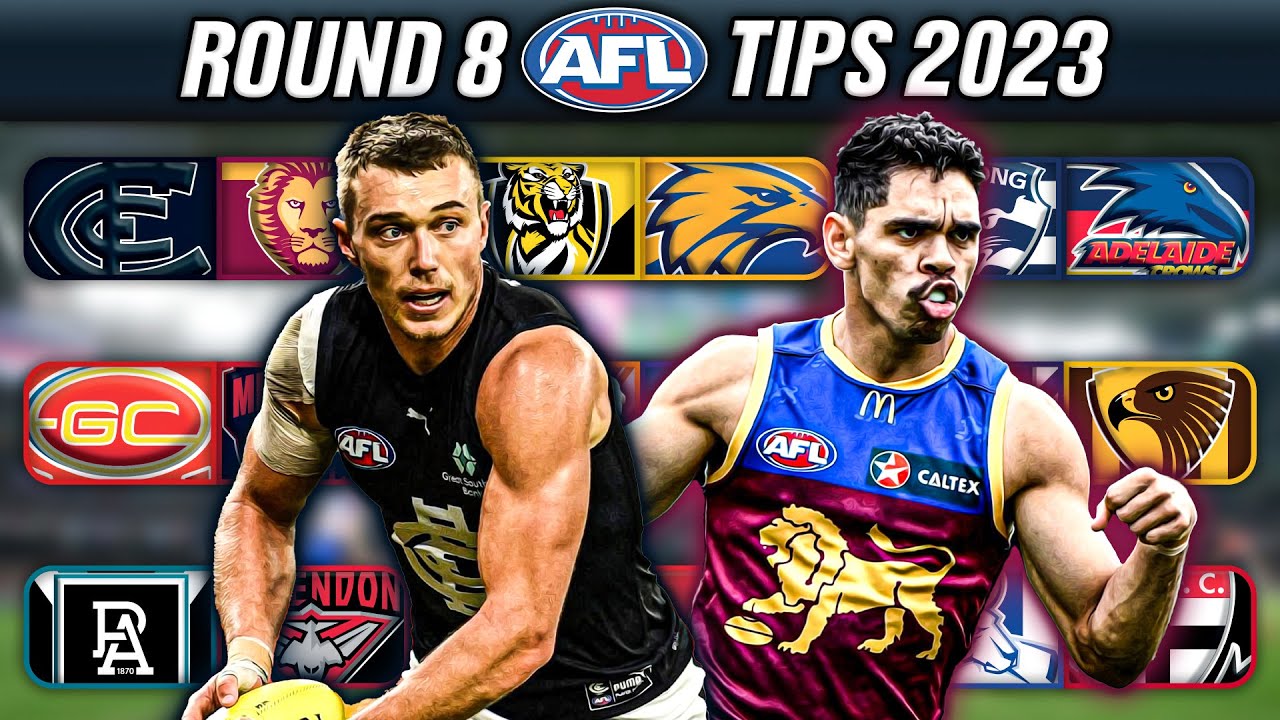 AFL Tips & Predictions | Round 8, 2023 - YouTube