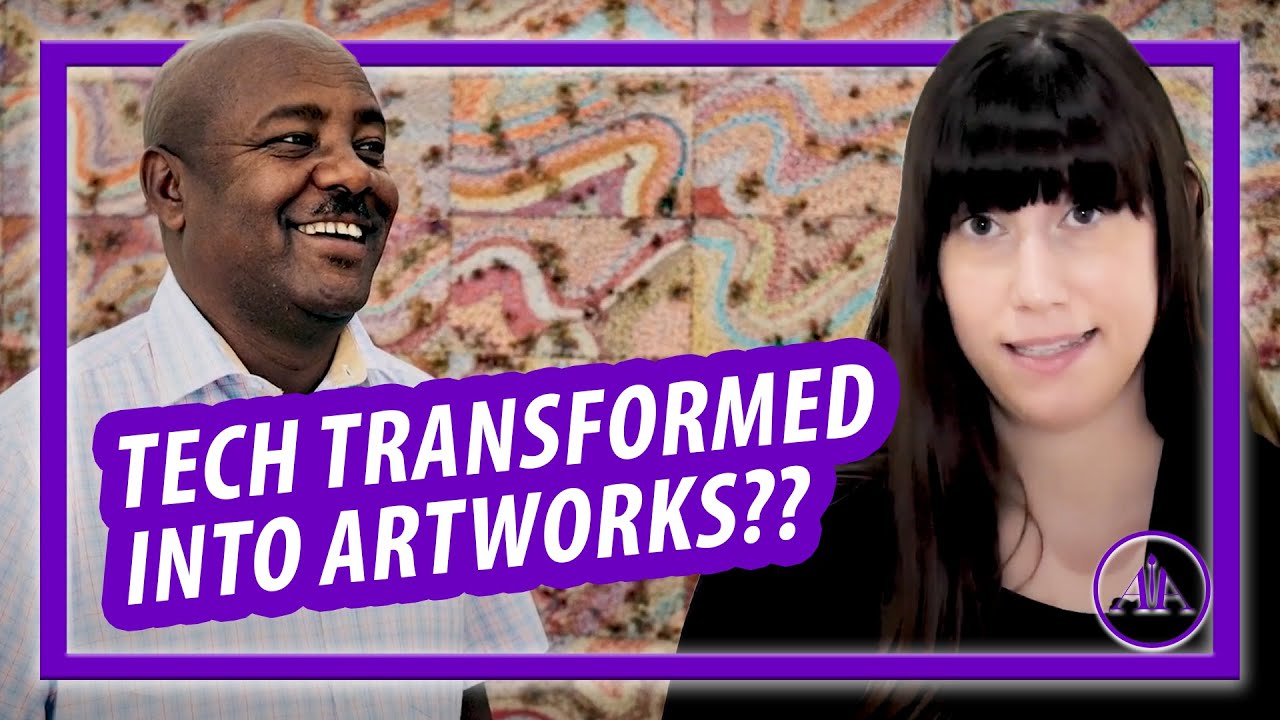 Transforming Tech Waste Into Amazing Art | Elias Sime - YouTube