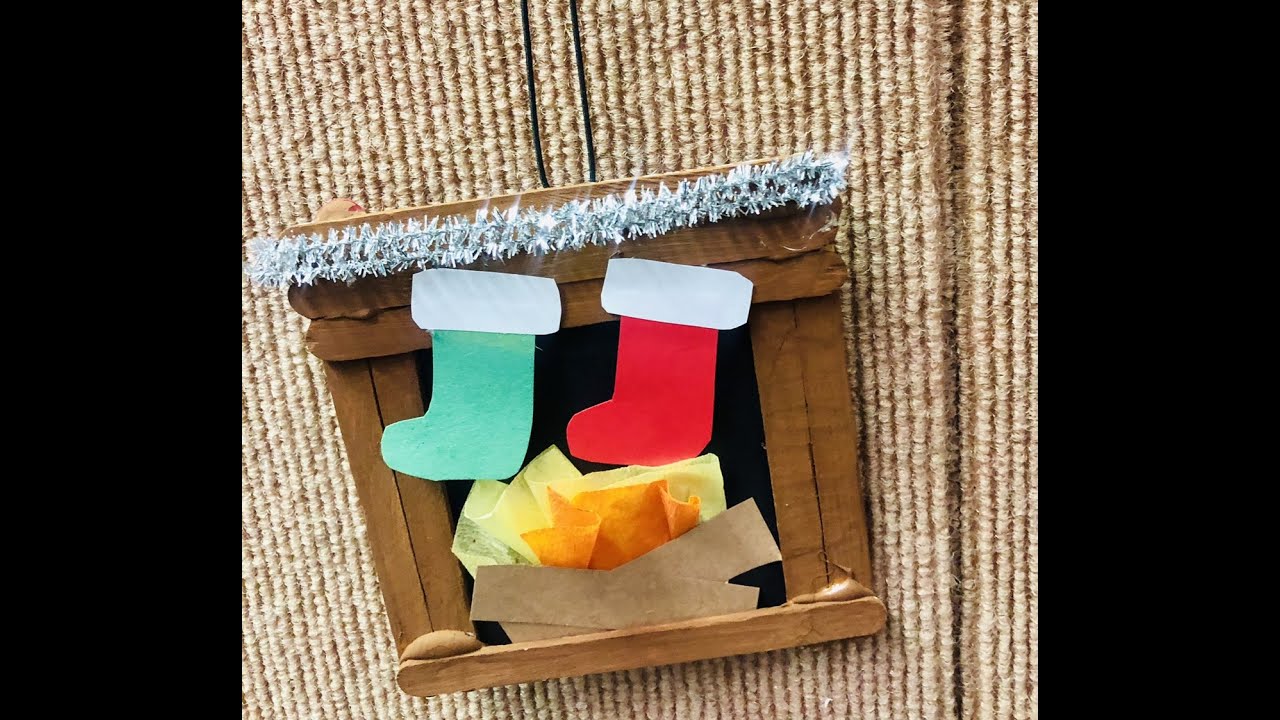 Irwindale Public Library- Take Home Craft Kit: 2 Winter Ornaments - YouTube