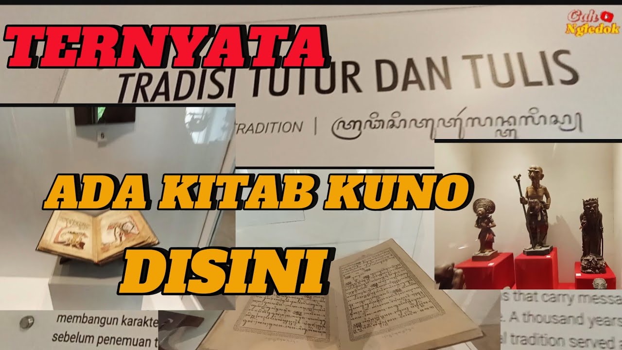 ADA KITAB KUNO DAN TRADISI YANG MASIH TERSIMPAN RAPI - YouTube