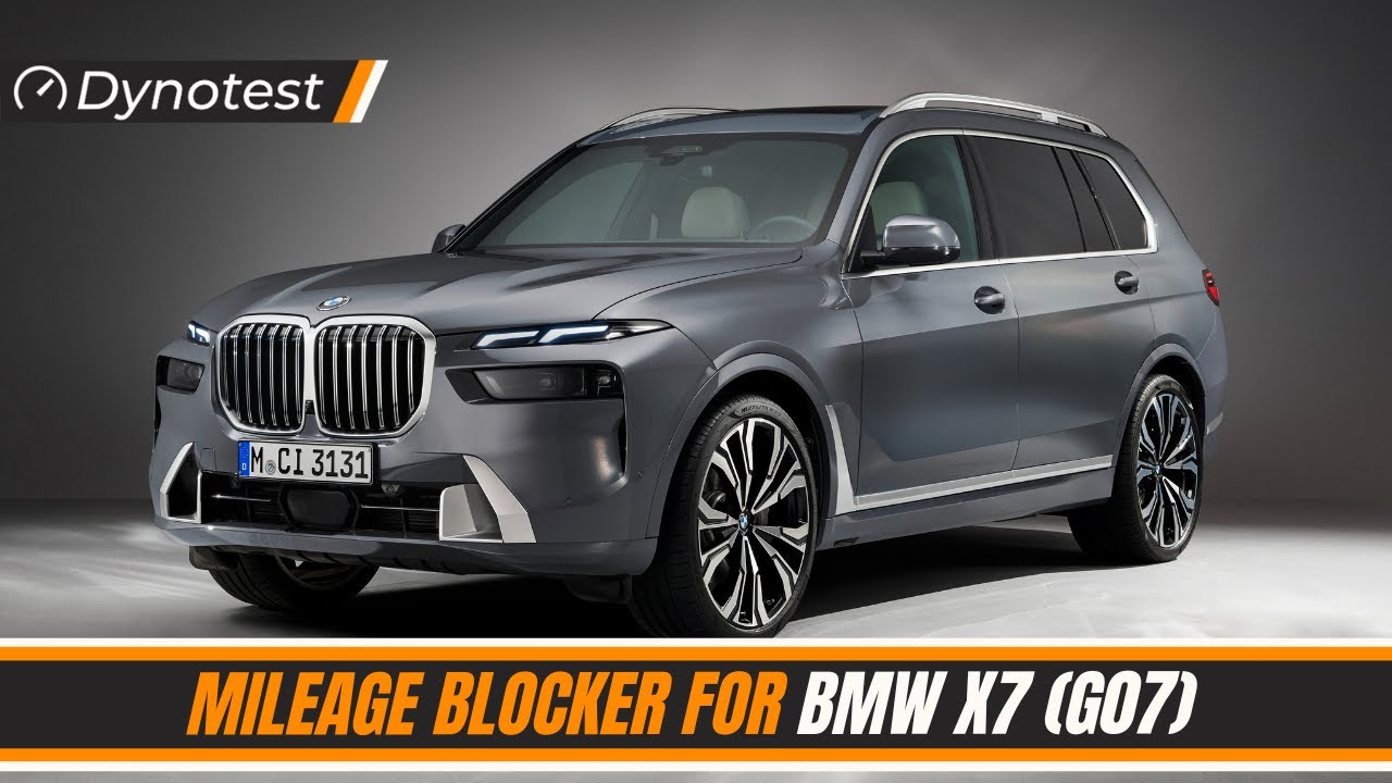 BMW X7 (G07) - MILEAGE BLOCKER from Dynotest - Installation and use ...