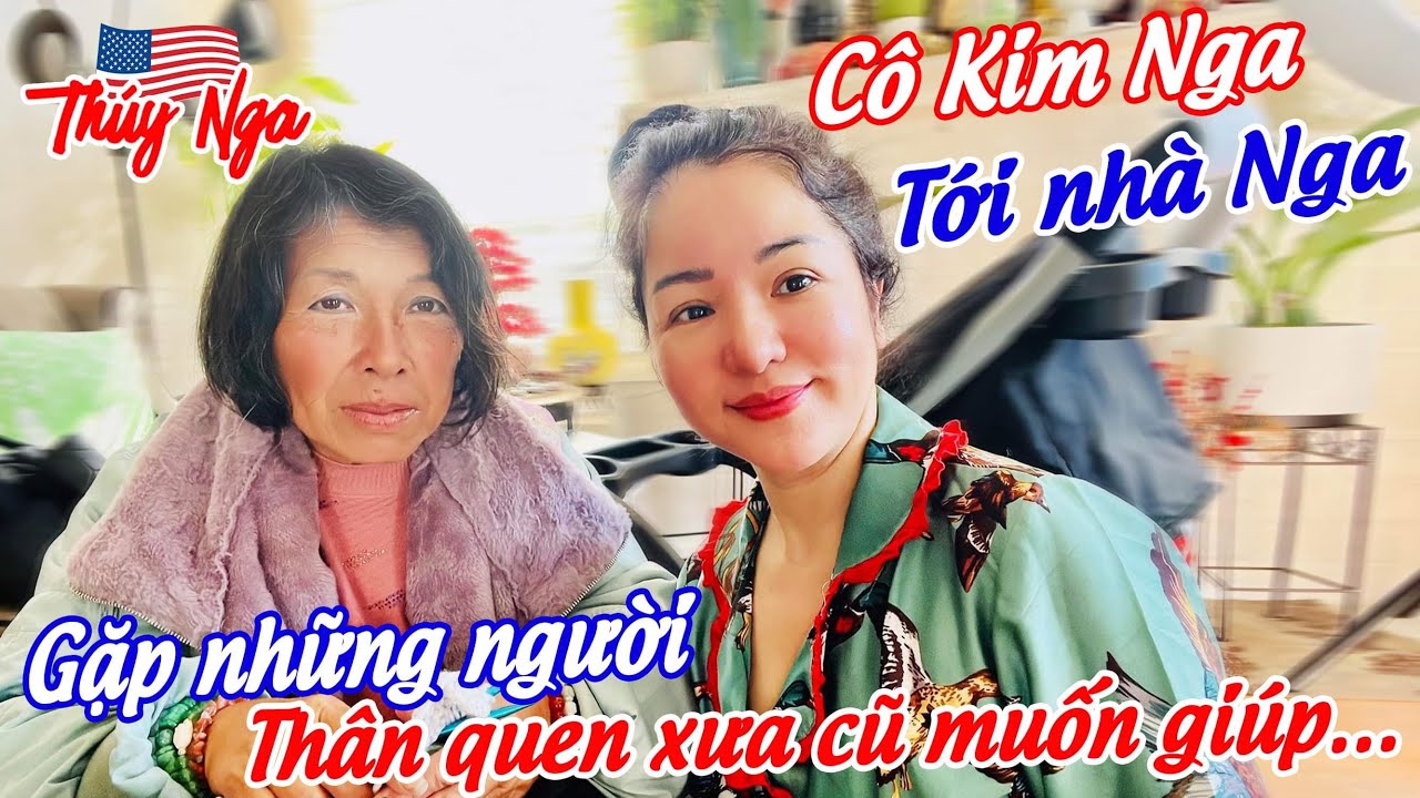 Cô Kim Nga tới nhà Thuý Nga gặp những người thân quen muốn giúp… - YouTube
