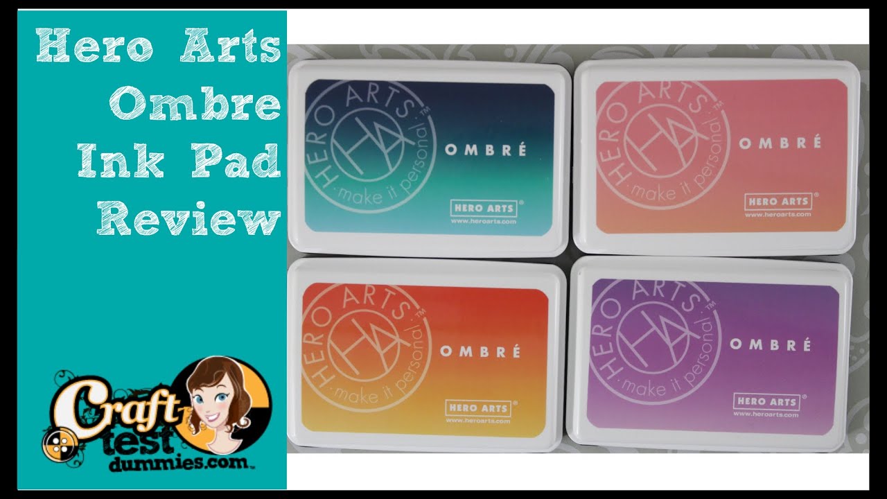 Hero Arts Ombre Ink Pads - YouTube
