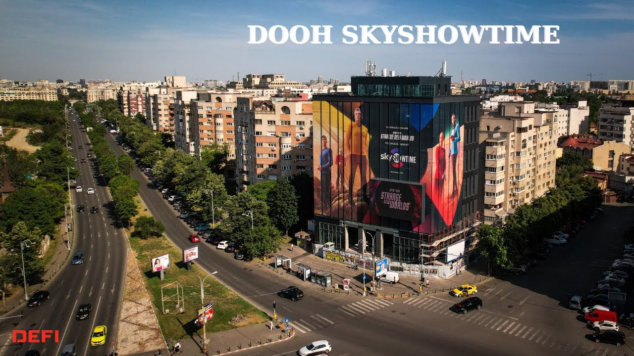 New Giant DOOH & Wall Graphic Solution in Bucharest! 😍 - YouTube