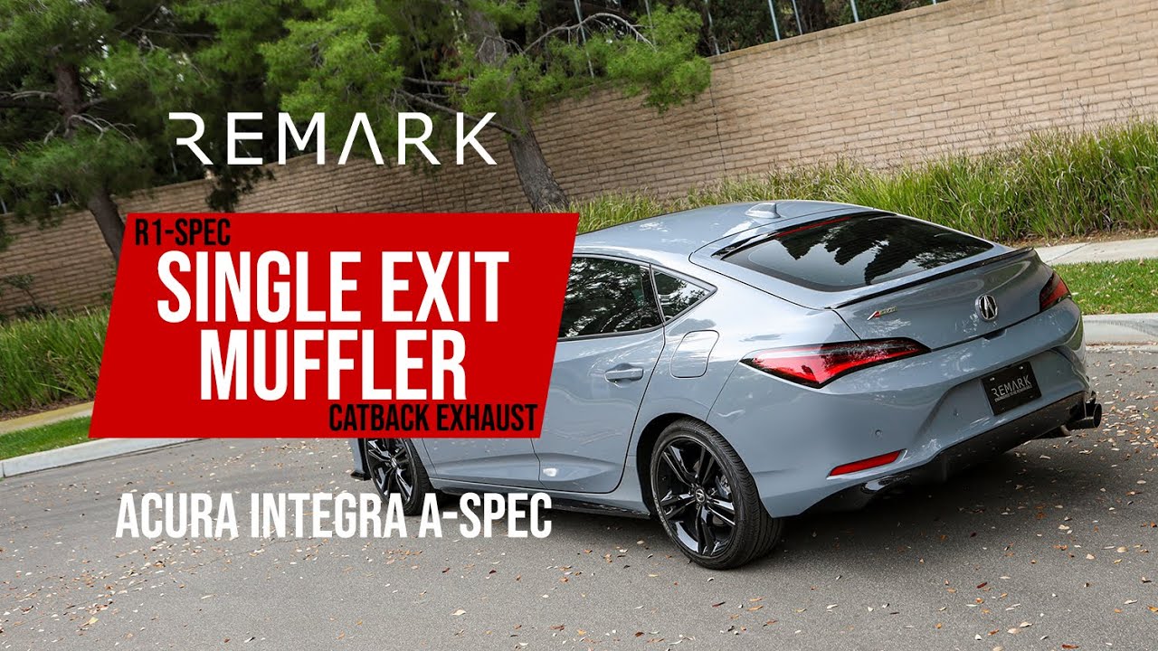 Acura Integra A-Spec DE4 - R1-Spec Catback Exhaust - YouTube