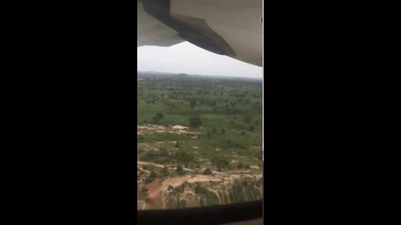 Landing at Bauchi Airport - YouTube