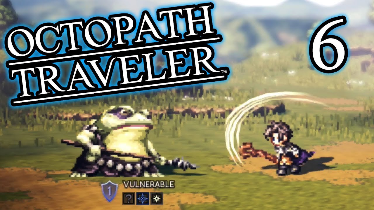 Octopath Traveler (Part 6) - Frog Slaughter [Cyrus, Chapter 1] - YouTube