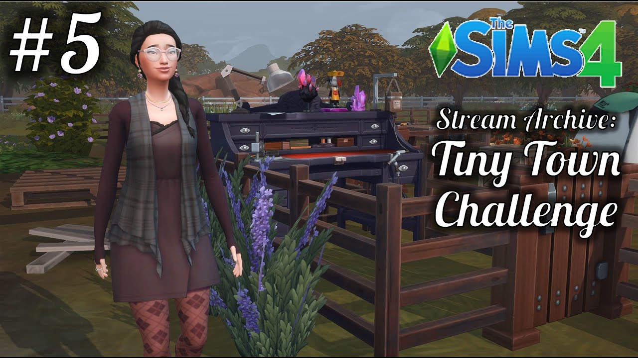 Sims 4: Playing Deligracy's Tiny Town Challenge! - Ep. 5 // Stream ...