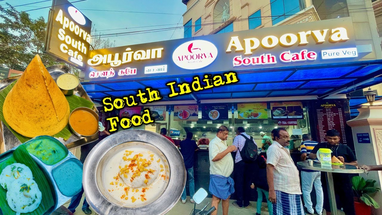 Authentic South Indian Food | Apoorva South Cafe Vellore | #indianfood ...
