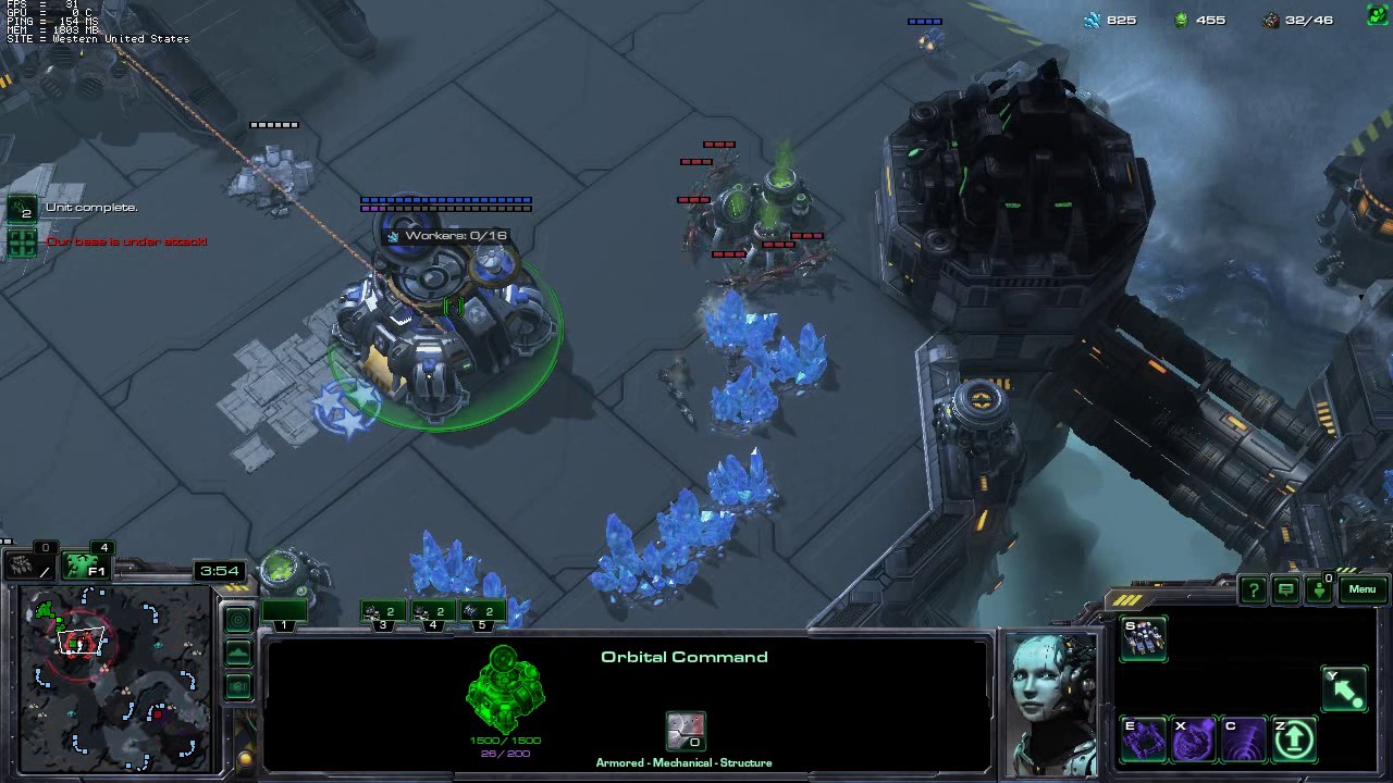 [SC2 LOtV] Terran vs Zerg / Ghost Hellbat cheese rush @ King sejong ...