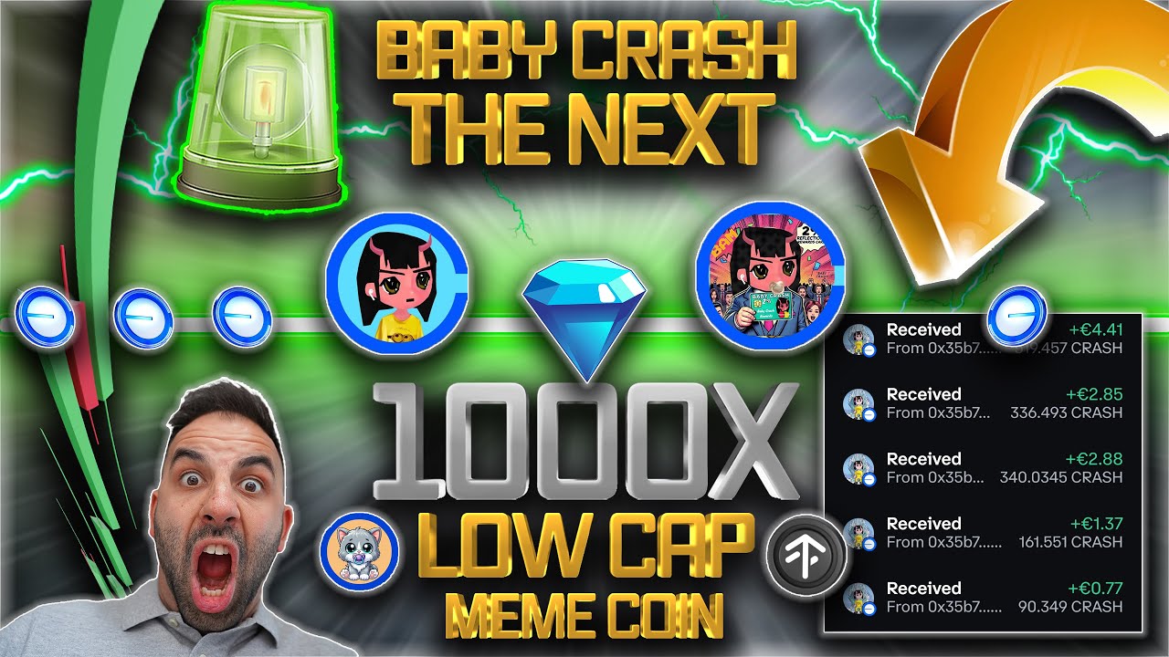 CRASH & BABY CRASH! HOTTEST 1000X POTENTIAL LOW CAP MEMECOINS ON BASE ...