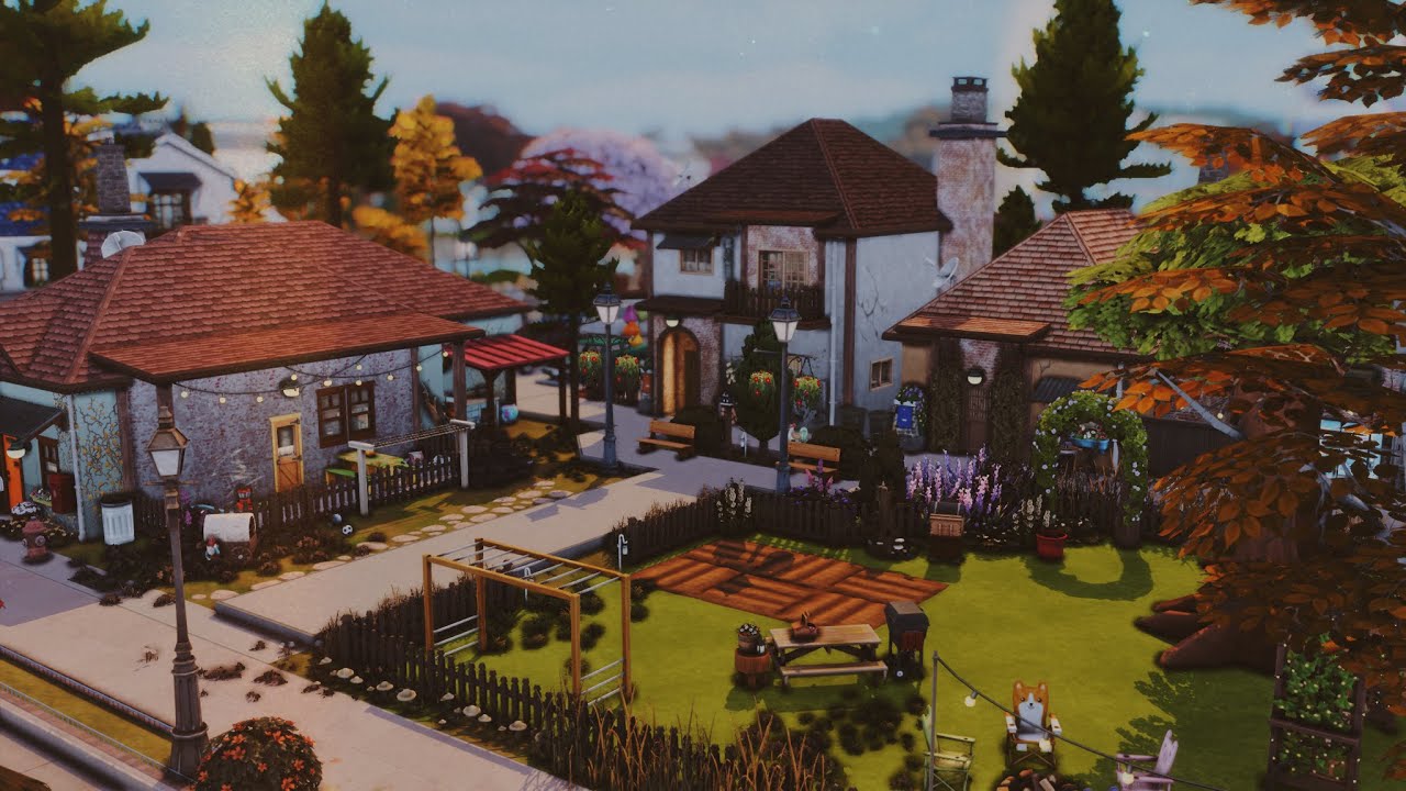 Newcrest - Twin Oracle Point Neighborhood (3 Units) | The Sims 4 - Stop ...