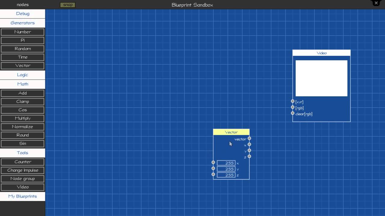 The Blueprints Machine - Dev Video #4 - new nodes! - YouTube