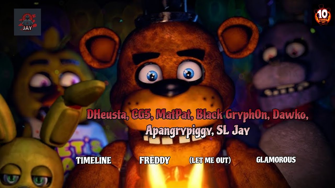 THESE ARE MASTERPIECES/FNAF ANNIVERSARY SONGS REACTION!(TIMELINE ...