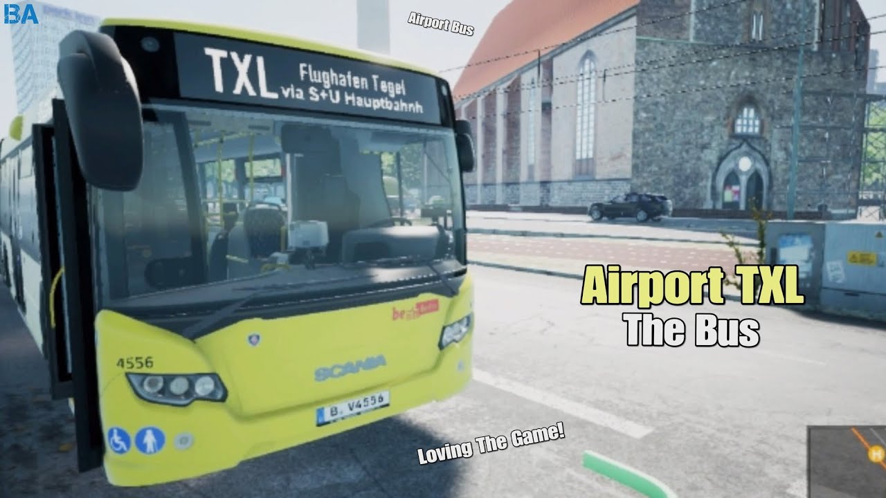 Airport TXL|The Bus - YouTube