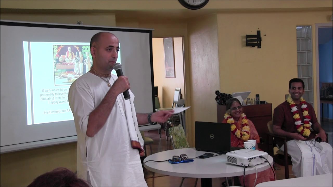 The Art of Krishna Consciousness Parenting - iskcon st louis - YouTube