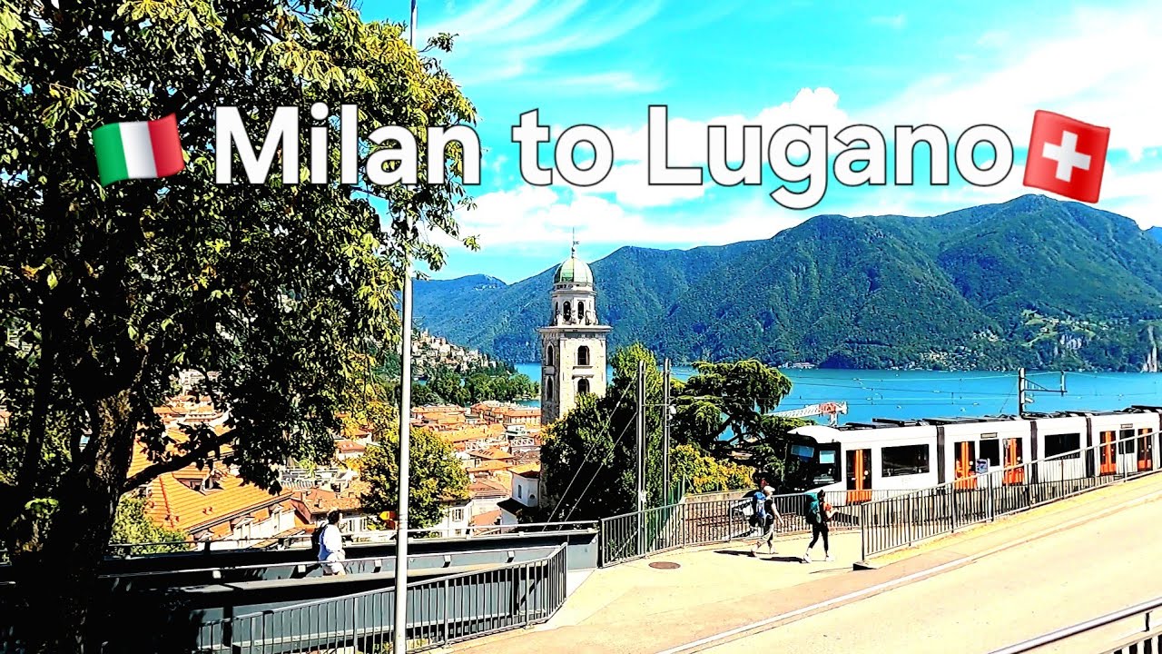 Milan Italy 🇮🇹 to Lugano Switzerland 🇨🇭 by Train - YouTube