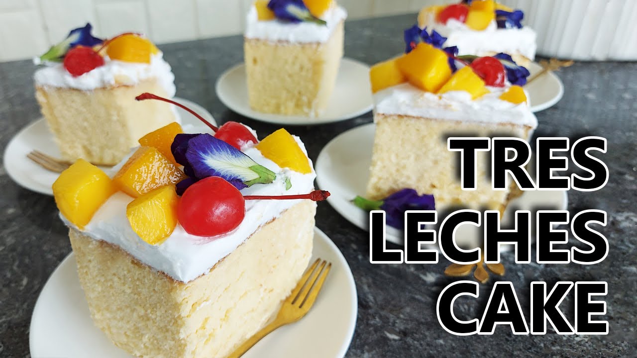 Tres Leches Cake Recipe |Three Milks Cake | Jolskitchen - YouTube