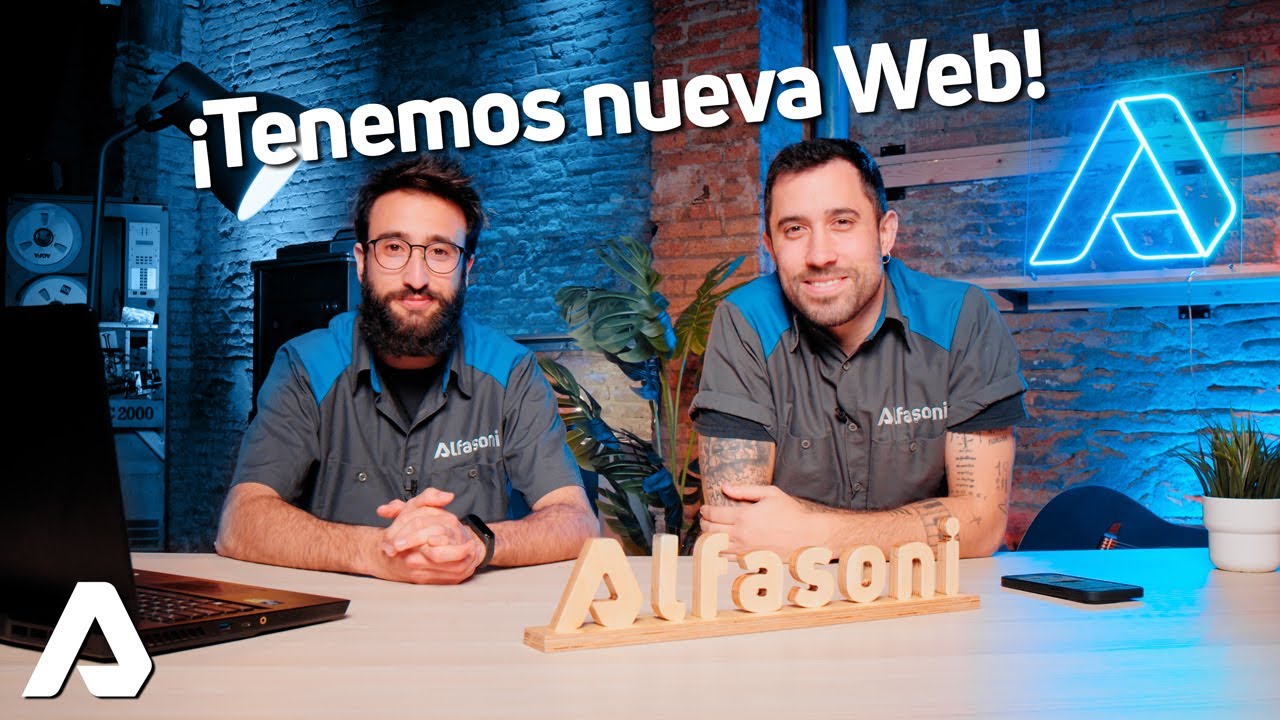 ¡Presentamos nuestra nueva página web! | Alfasoni - YouTube