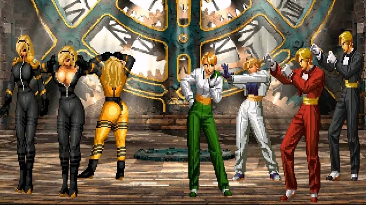 [KOF Mugen] LINE Team vs KING Team - YouTube