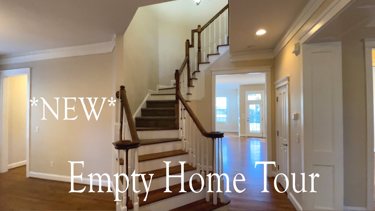 EMPTY HOME TOUR!!! ~ COME TAKE A WALK WITH ME ~ BEAUTIFUL OPEN FLOOR ...