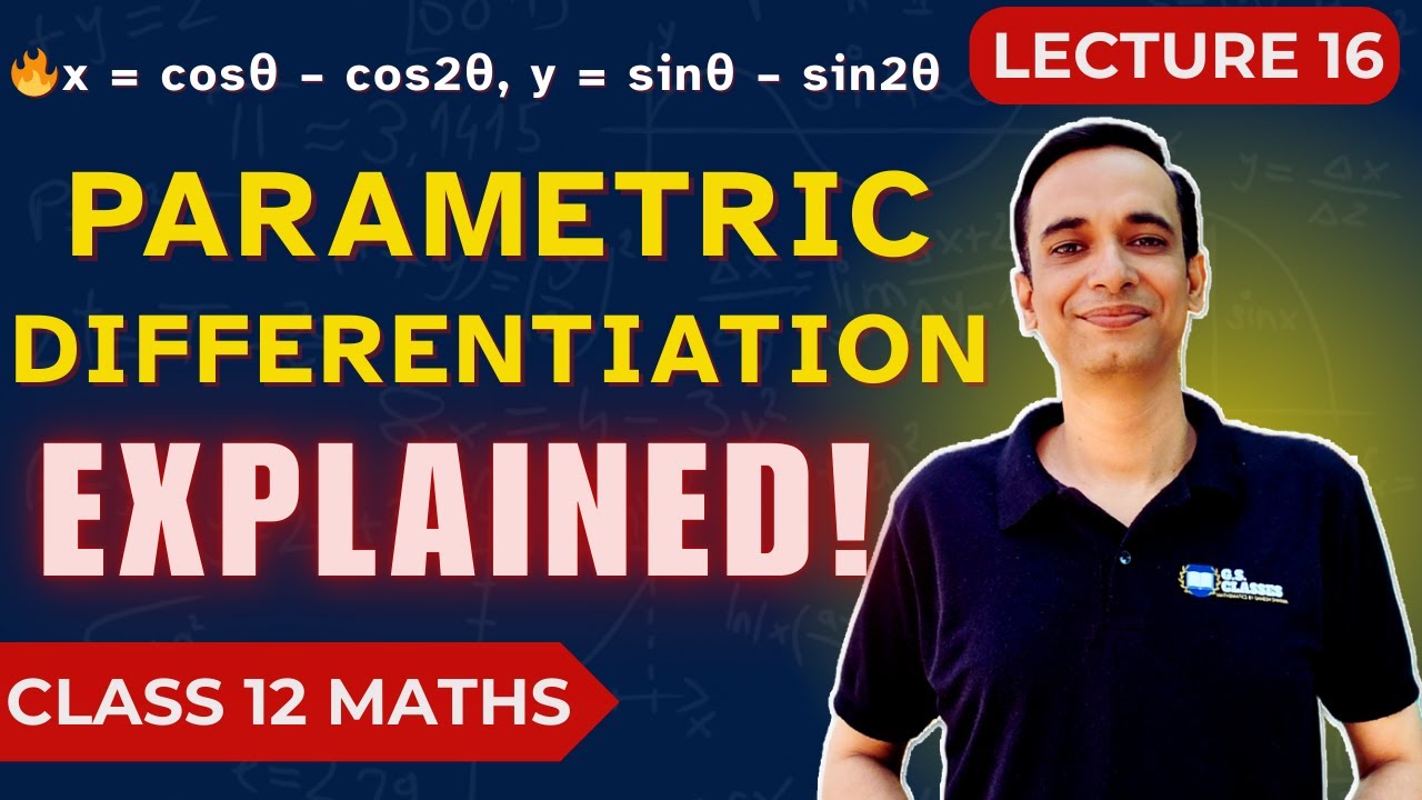 Class 12 Maths | Parametric Differentiation Ex 5.6 Q1–6 | NCERT Continuity & Differentiability ...