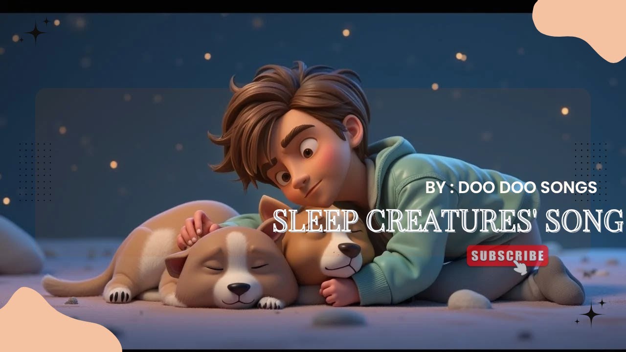 Sleepy Creatures’ Song | Official MV | Protect animal with music ...