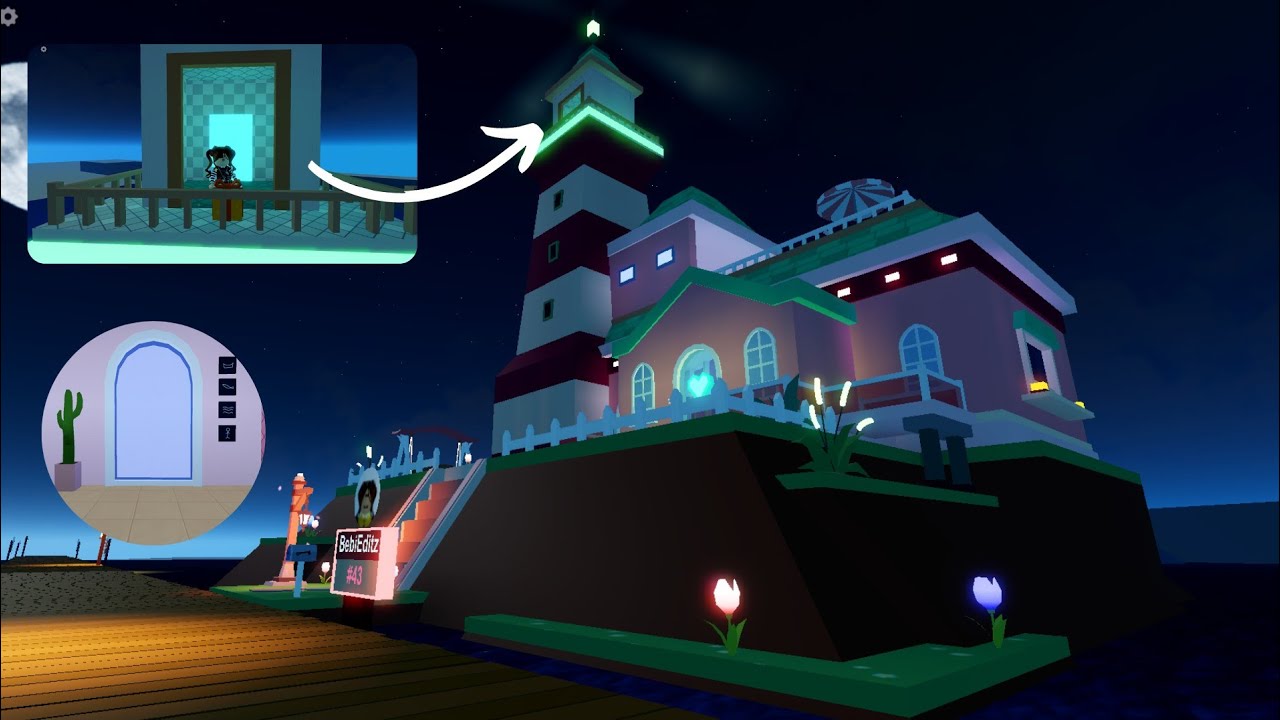 New Lighthouse *secret room + a gift* || LIVETOPIA ROLEPLAY ROBLOX ...