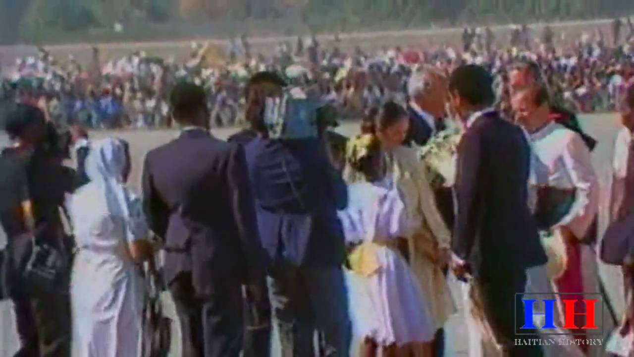 Pope John Paul II visit Haiti(1983) part 2 - YouTube