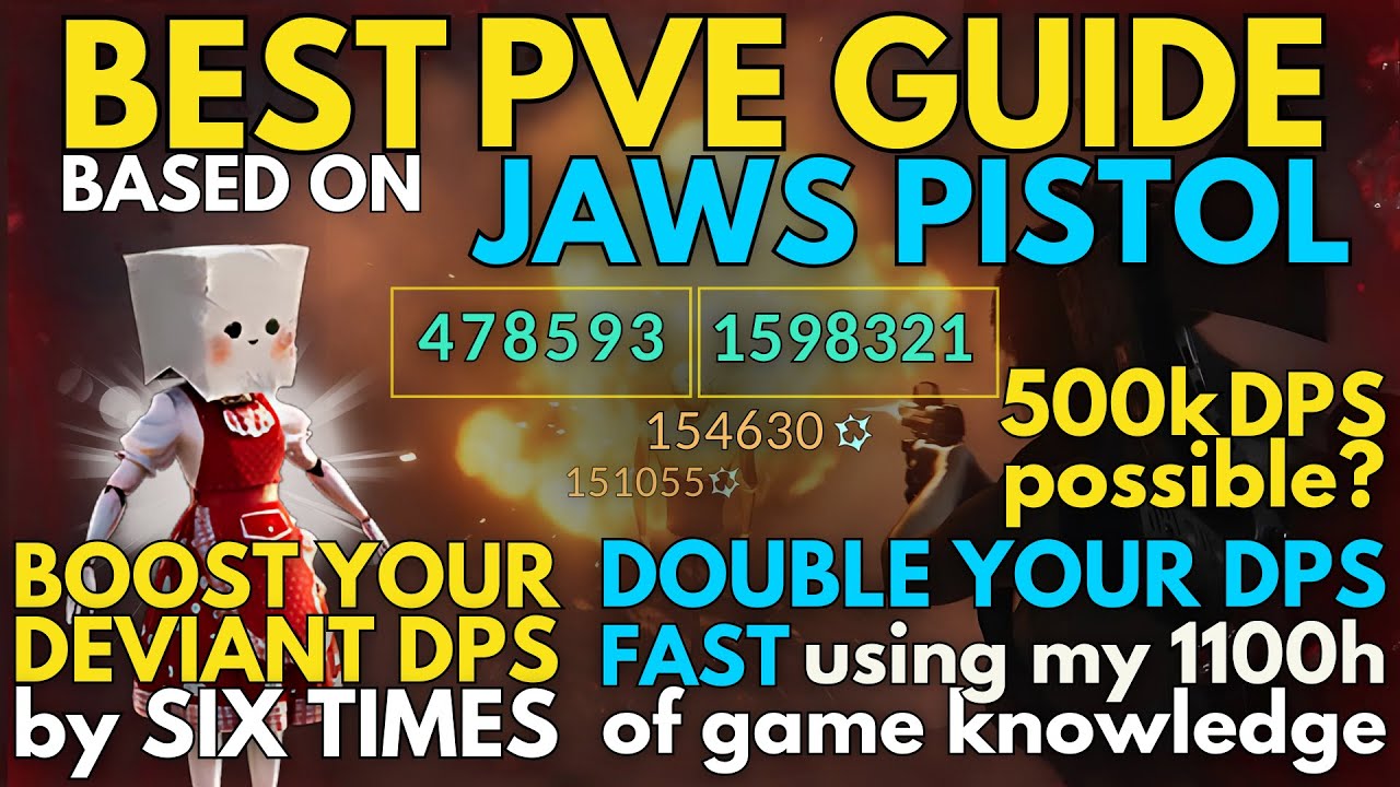 Best Jaws Pistol PvE Build for 500K DPS – Best Weapon, Best Build & DPS ...