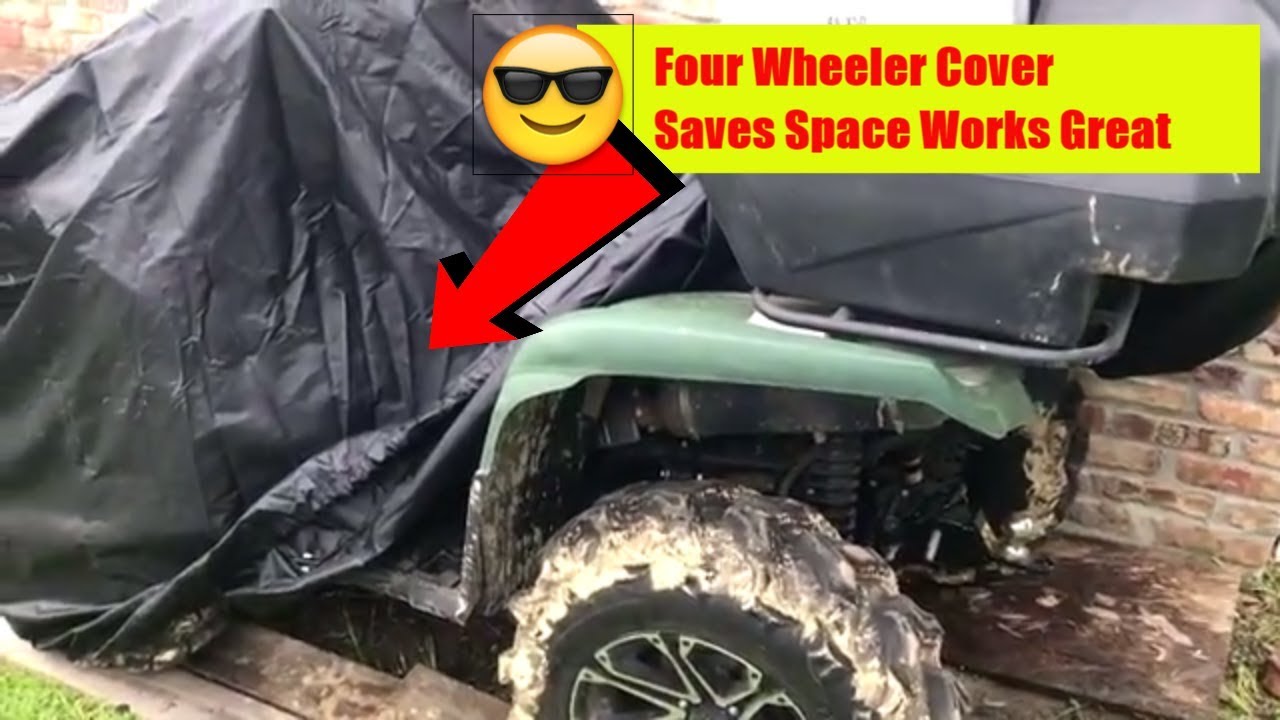 Indeed BUY ATV Cover Waterproof, 420D Heavy Duty Ripstop Material Black ...