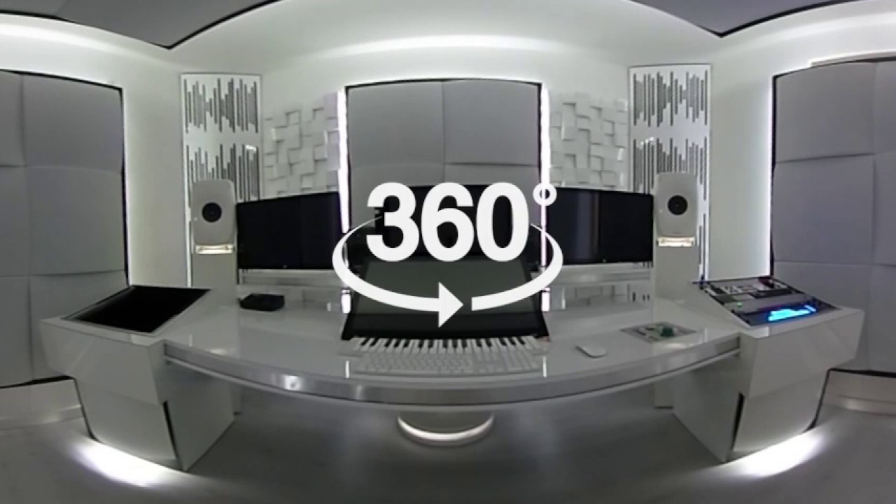 Welcome inside the studio - Music Studio in Virtual Reality (VR 360 ...