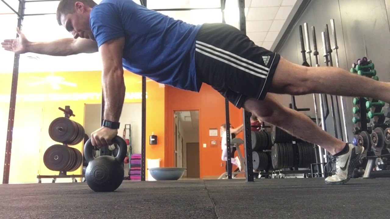 Bird Dog Plank with KB - YouTube