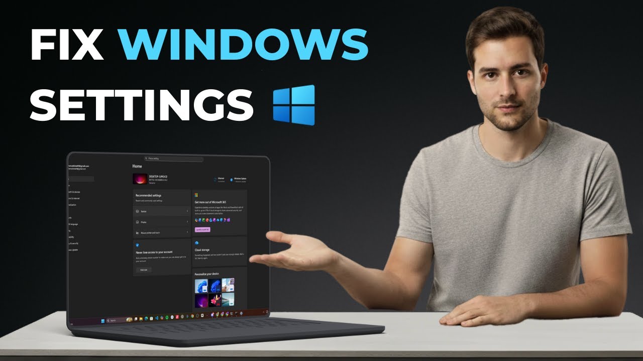 Fix Missing Settings in Windows 10 & 11 | Restore Hidden Options - YouTube