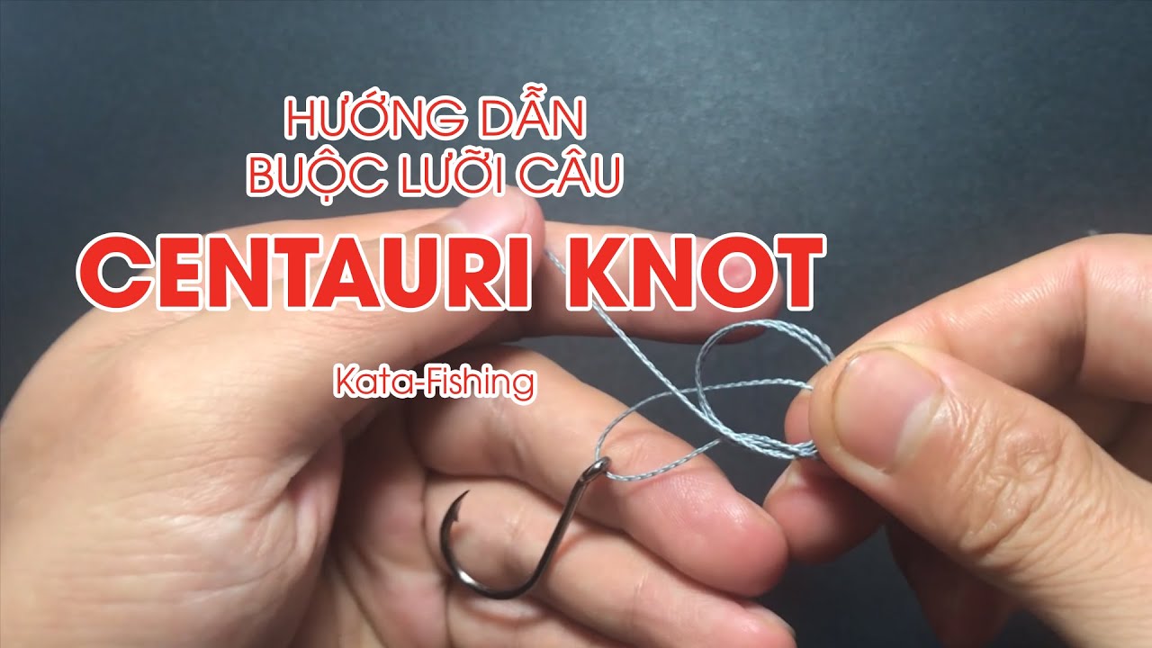 Centauri Knot / Fishing Knot - YouTube