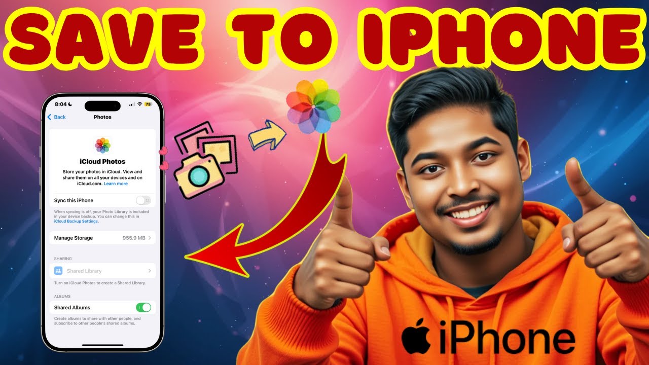 How To Save Photos in iPhone Storage instead of iCloud - Simple Steps ...