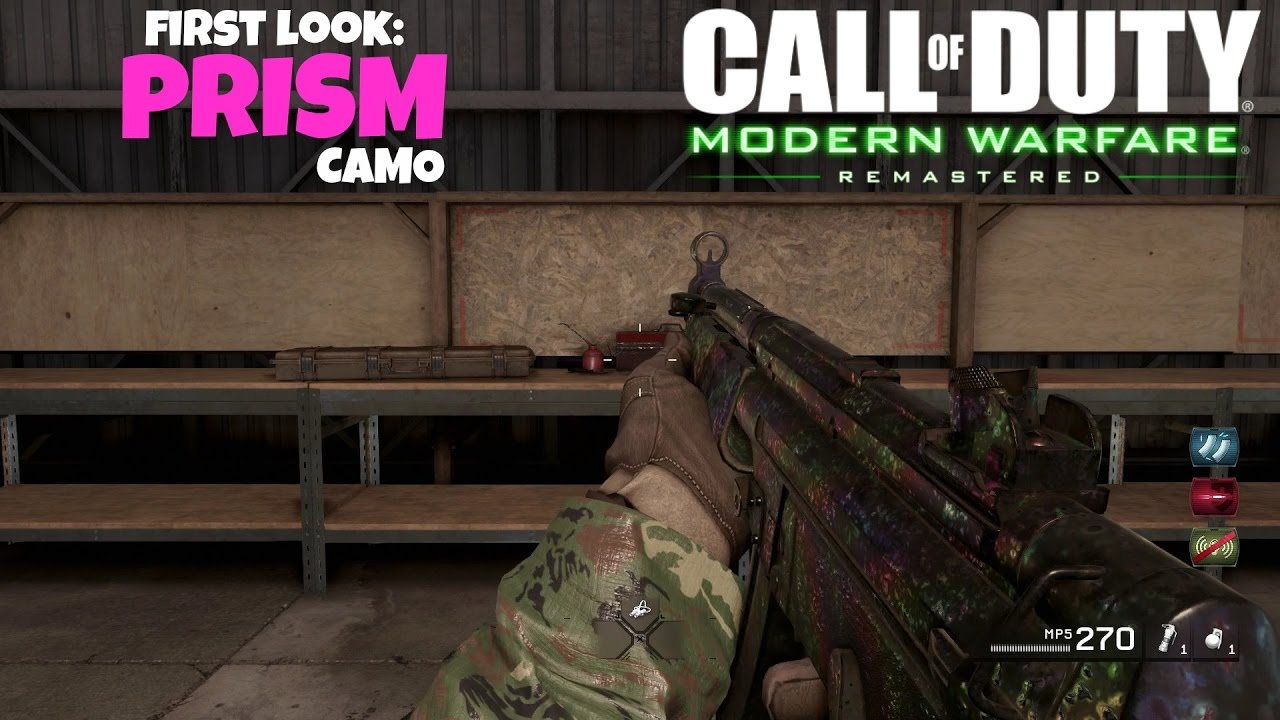 Prism Camo First Look [Daybreak Exclusive] (CoD:MWR) - YouTube