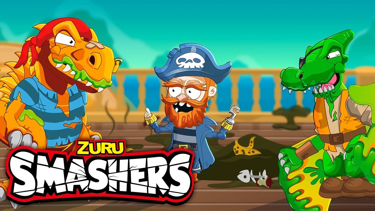 SMASHERS! Scary Shipwreck + More Kids Cartoons! | Zuru | Smashers World ...