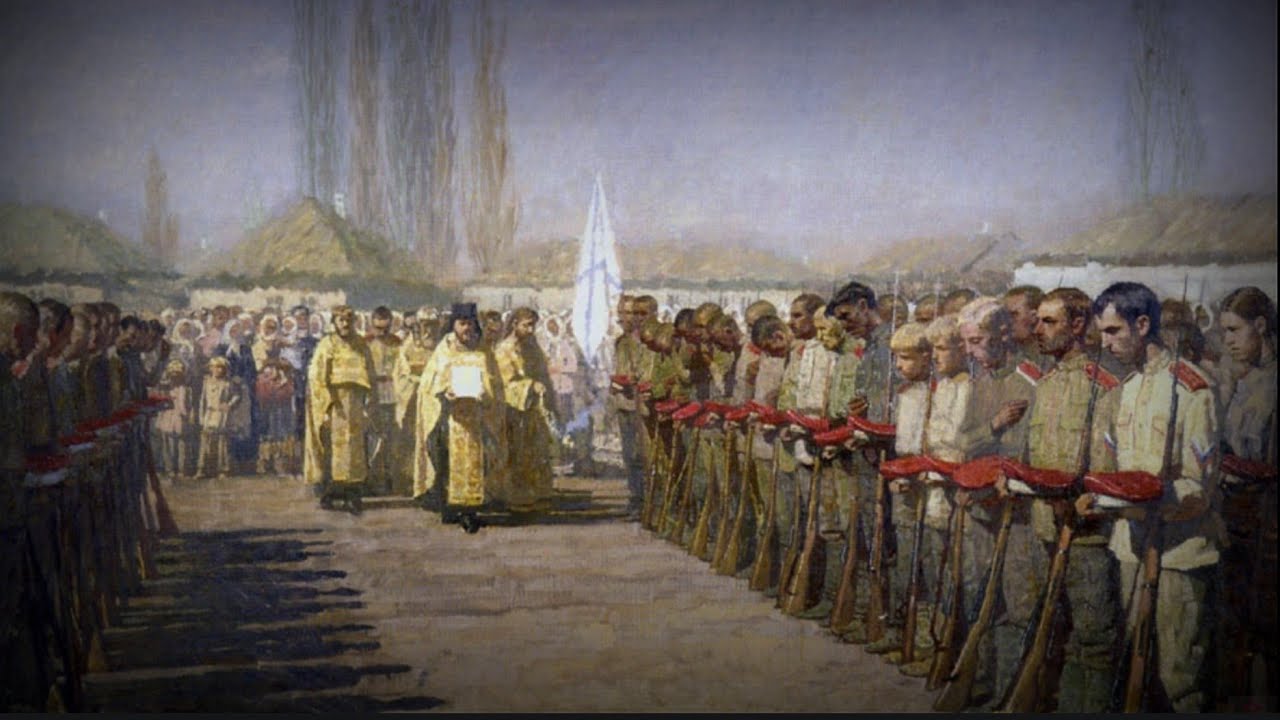 "March of the Drozdovsky Regiment" - Russian White Army Song - YouTube