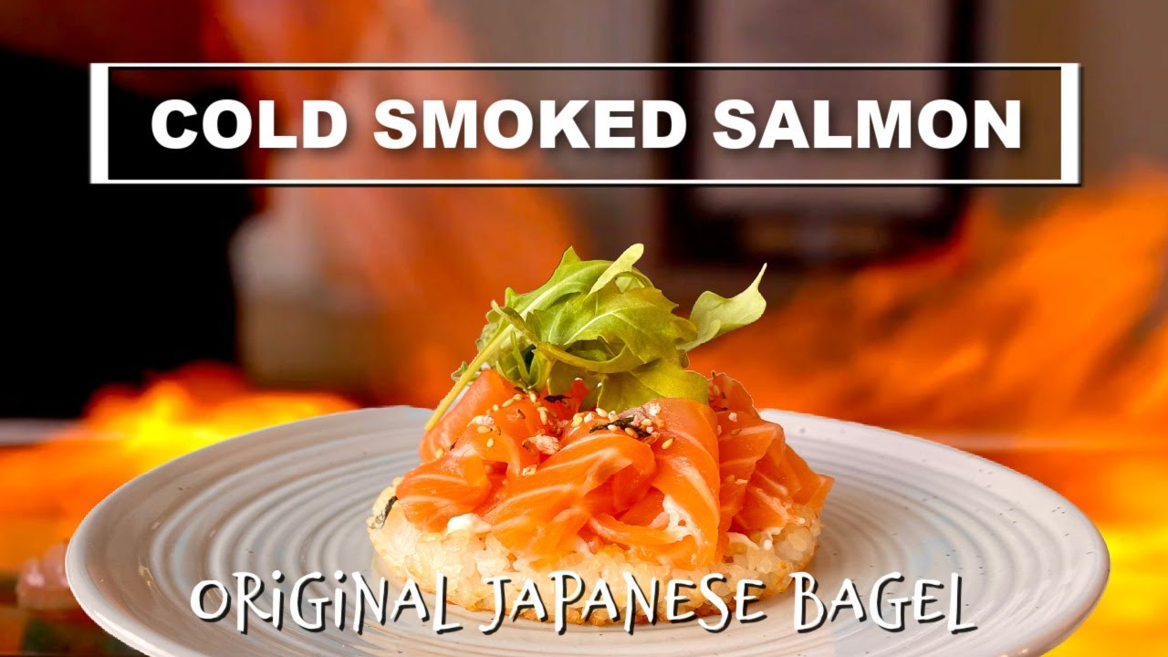 ORIGINAL Japanese Bagel With Cold Smoked Salmon - Plus 2 Other Dishes ...