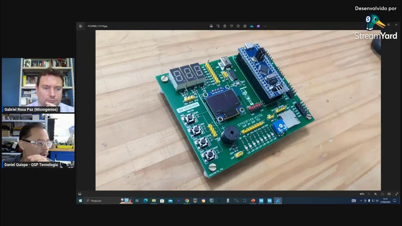 Palestra ARM STM32 - Eng. Daniel Quispe - YouTube