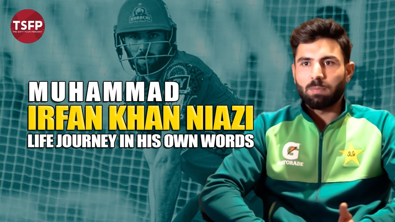 Muhammad Irfan Khan Niazi Cricketing Journey In His Own Words | Exclusive Interview - YouTube