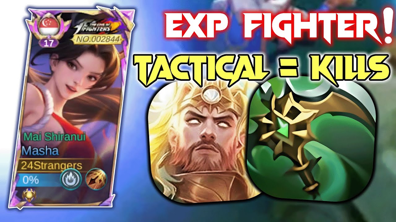 MASHA ATK SPEED WITH BURST BUILD IS SUPER AWESOME! (TACTICAL KNOWLEDGE ...