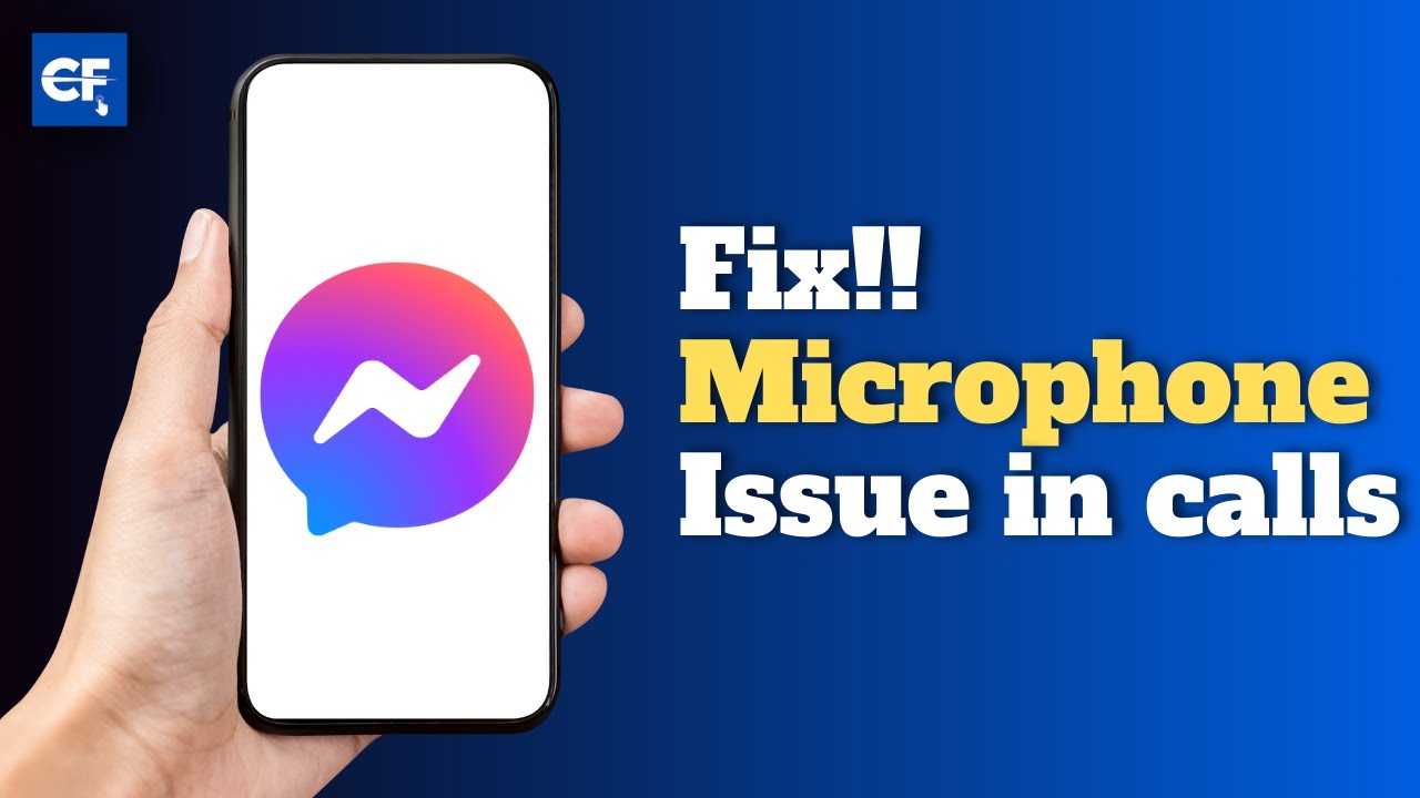 How to Fix Messenger Microphone not working in Video calls - YouTube
