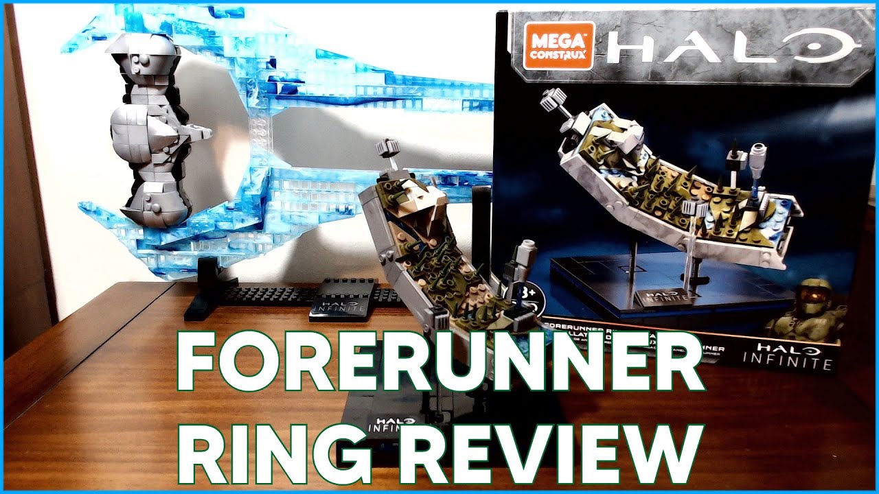 NEW Halo Infinite Mega Construx REVIEW Forerunner Ring Installation ...