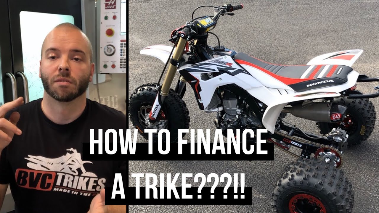 YOU Can Finance a Custom Trike Kit???! BVC Trikes CRF450R CR250 YZ250 ...