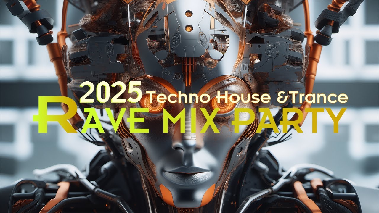 Techno House Rave Mix &Trance Party 2025 - Melodic Techno & Progressive ...